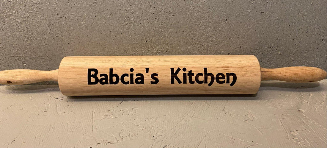 Custom Rolling Pin | Wood Rolling Pin | Personalized Rolling Pin ...