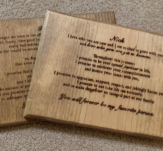 Beautiful Custom Wood Sign | Popular Wood Signs – Weaver Custom Engravings